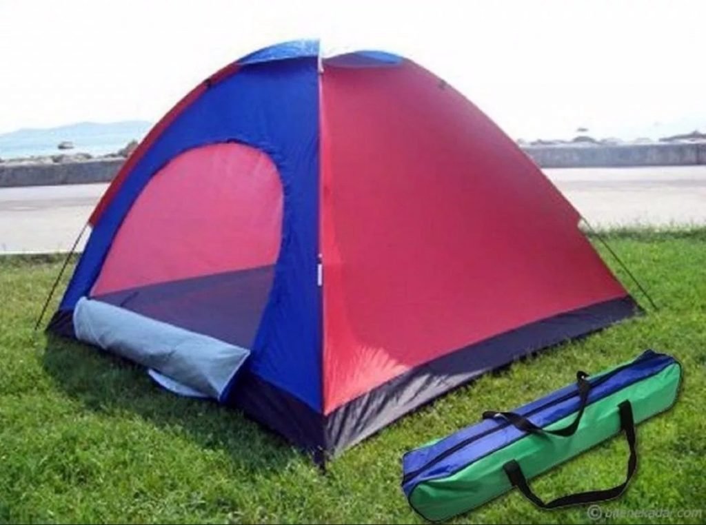 Carpa Camping Armable Impermeable 2 A 4 Personas Colores - LOS NOVEDOSOS