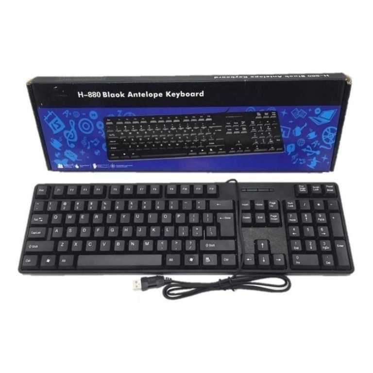 TECLADO BLACK ANTELOPE KEYBOARD H 880 | Los Novedosos