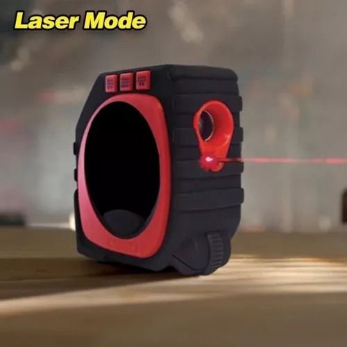 Metro Laser Digital 3 En 1 Cinta Métrica Pantalla Lcd | Los Novedosos
