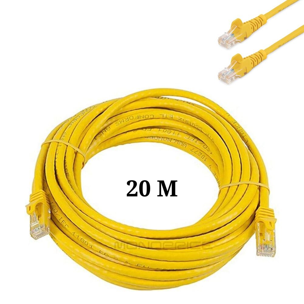 Cable Lan De Internet 20 Metros Largo Cable Ethernet Utp 20mt | Los ...