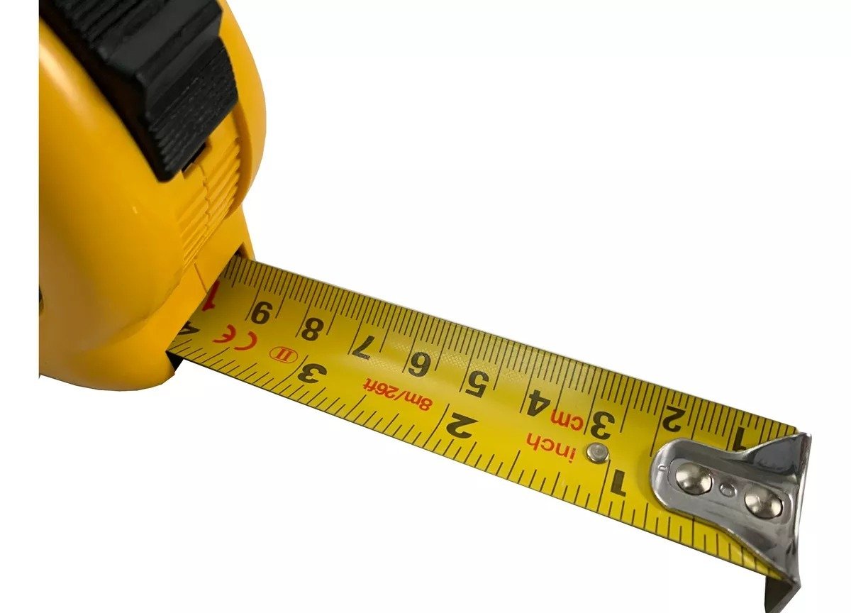 Cinta Metrica Metro Flexometro 8 Metros/26' Uniqflex | Los Novedosos