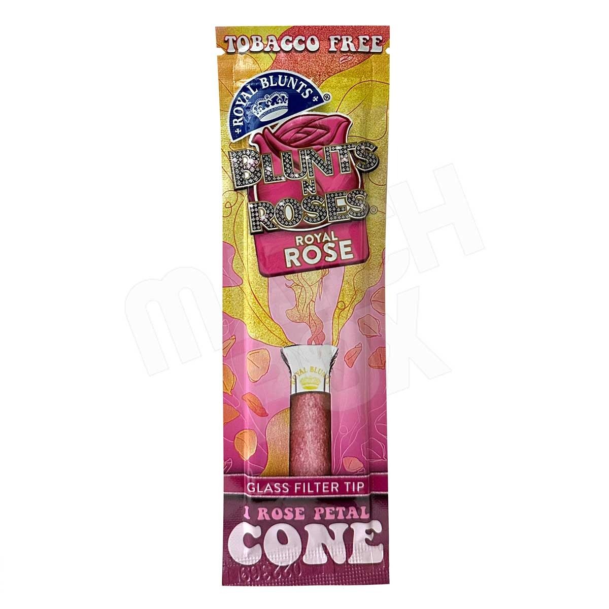 Blunts Roses Cono con infusión de pétalos de rosa y punta de vidrio ...