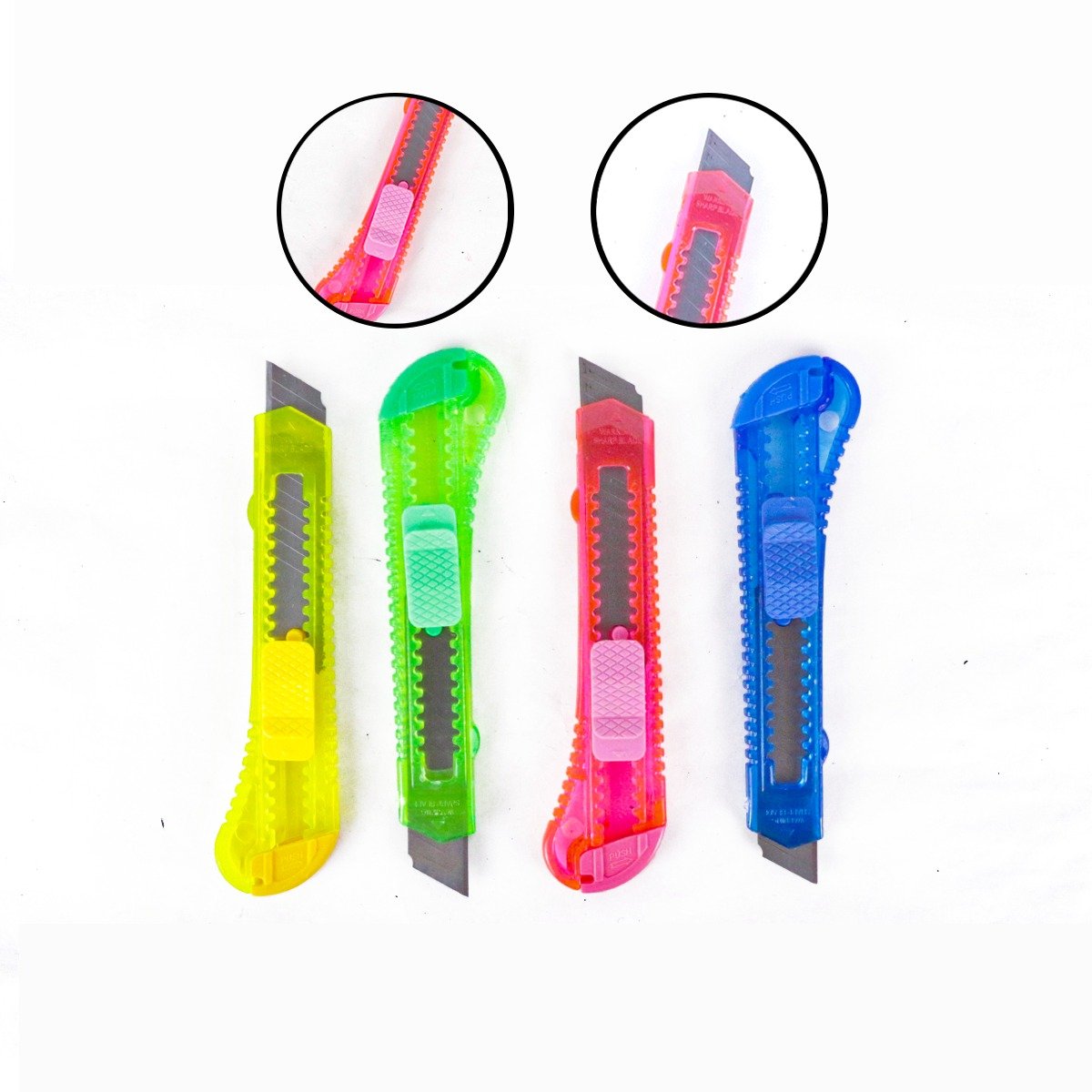 Cutter Bisturi Corta Carton Retractil | Los Novedosos