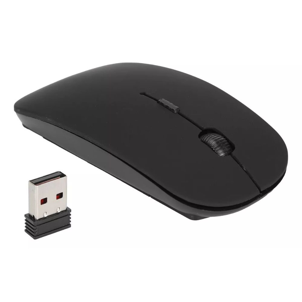 Mouse Inalambrico Optico USB Con Receptor | Los Novedosos