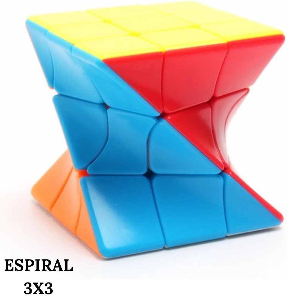Cubo De Rubik Espiral 3 X 3 X 3 Juego Didactico Destreza | Los Novedosos