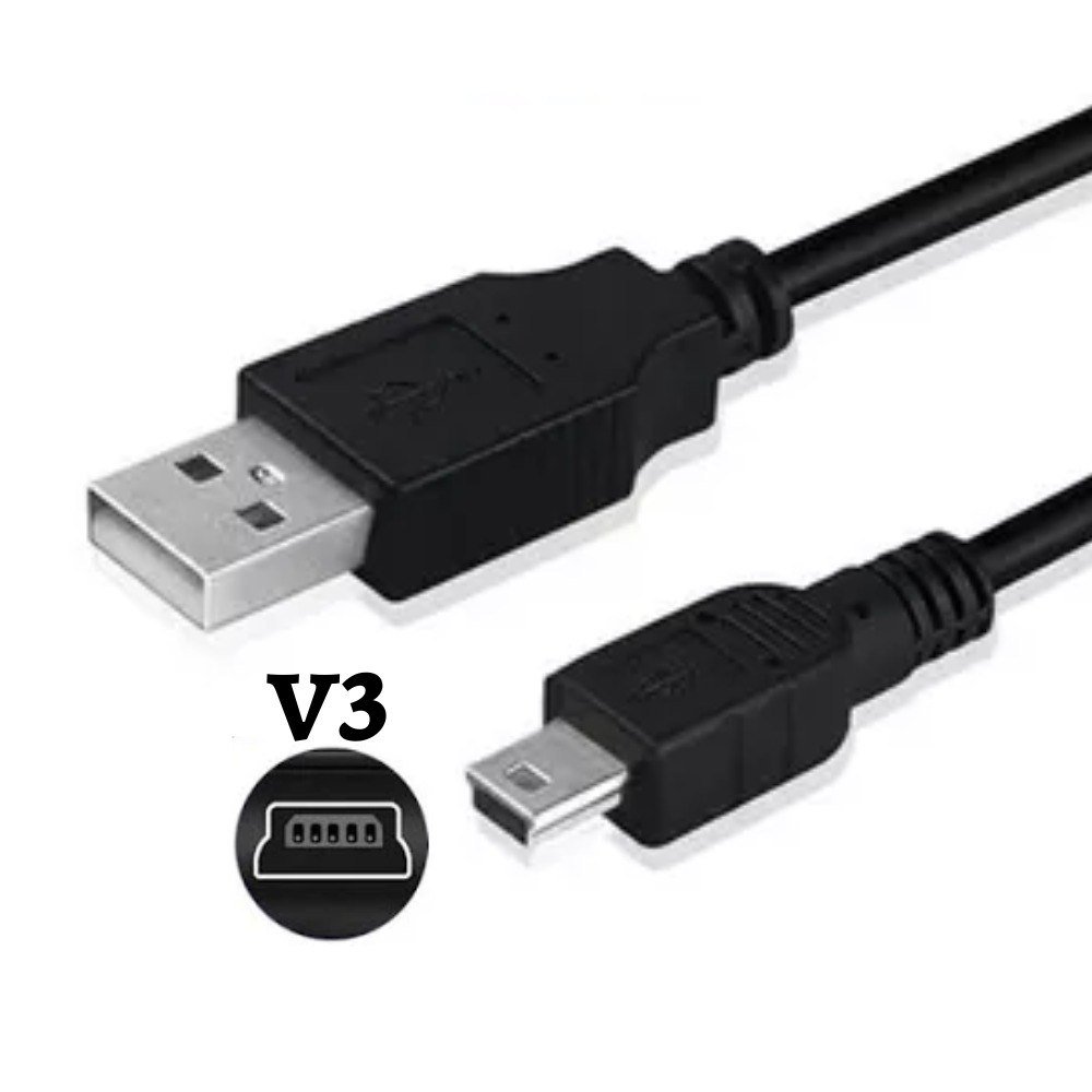 Cable De Carga Usb A Mini Usb V3 | Los Novedosos